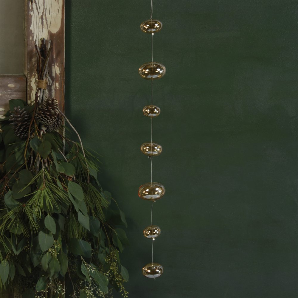 Glass Ball Strands Set of 2 by HomArt - Seven Colonial