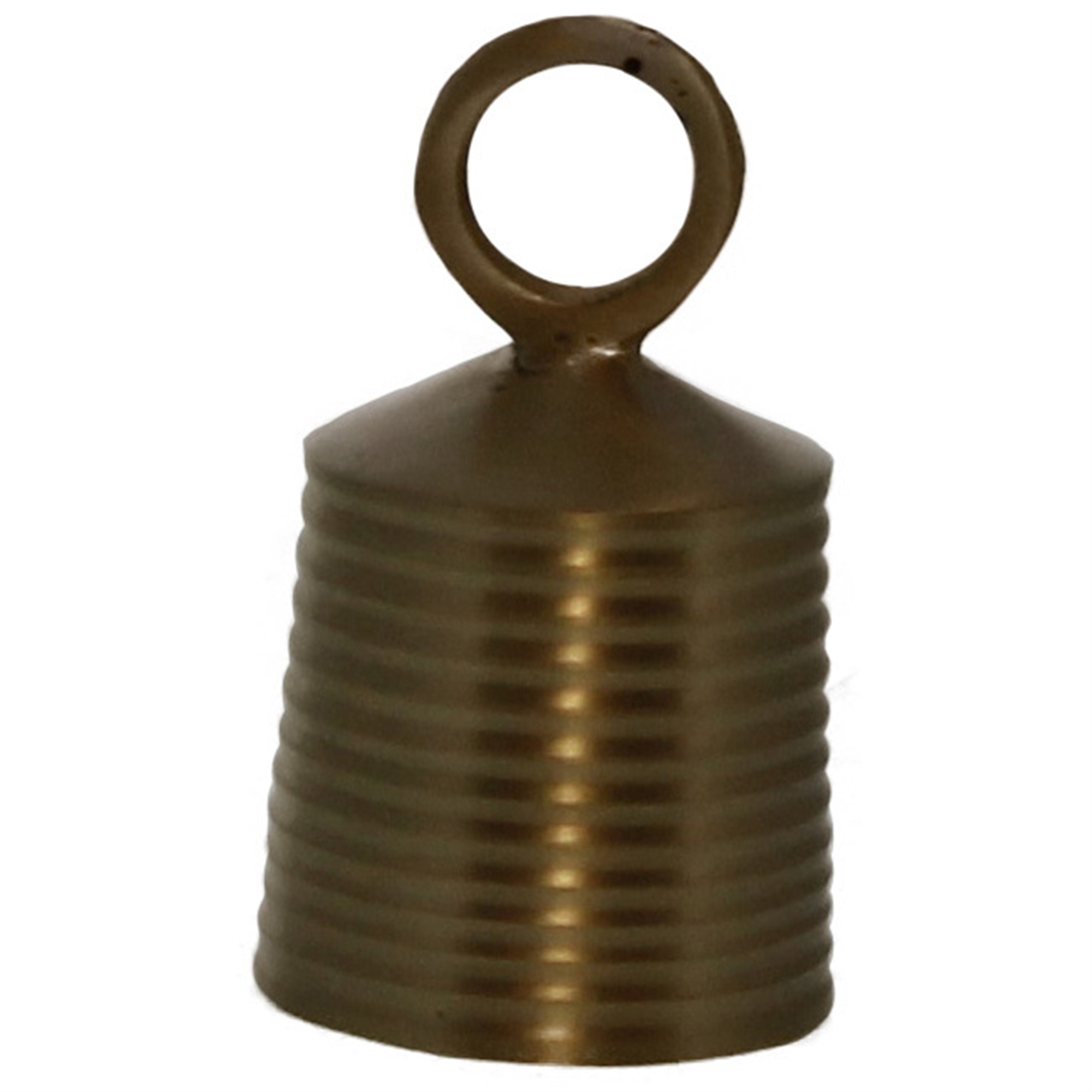 Banded Brass Bell Set of 2 by HomArt - Seven Colonial