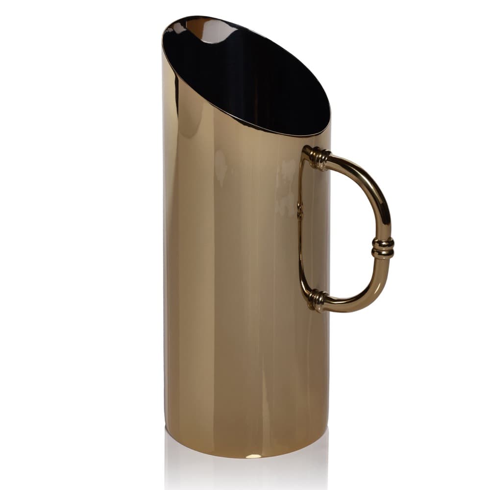 Azalea Gold 10-Inch Tall Pitcher by Zodax - Seven Colonial