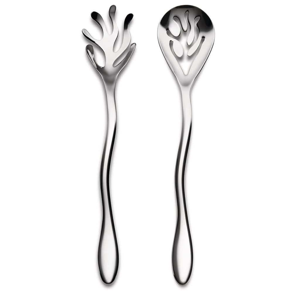 Mediterraneo 2 Piece Salad Servers Set by Alessi - Seven Colonial