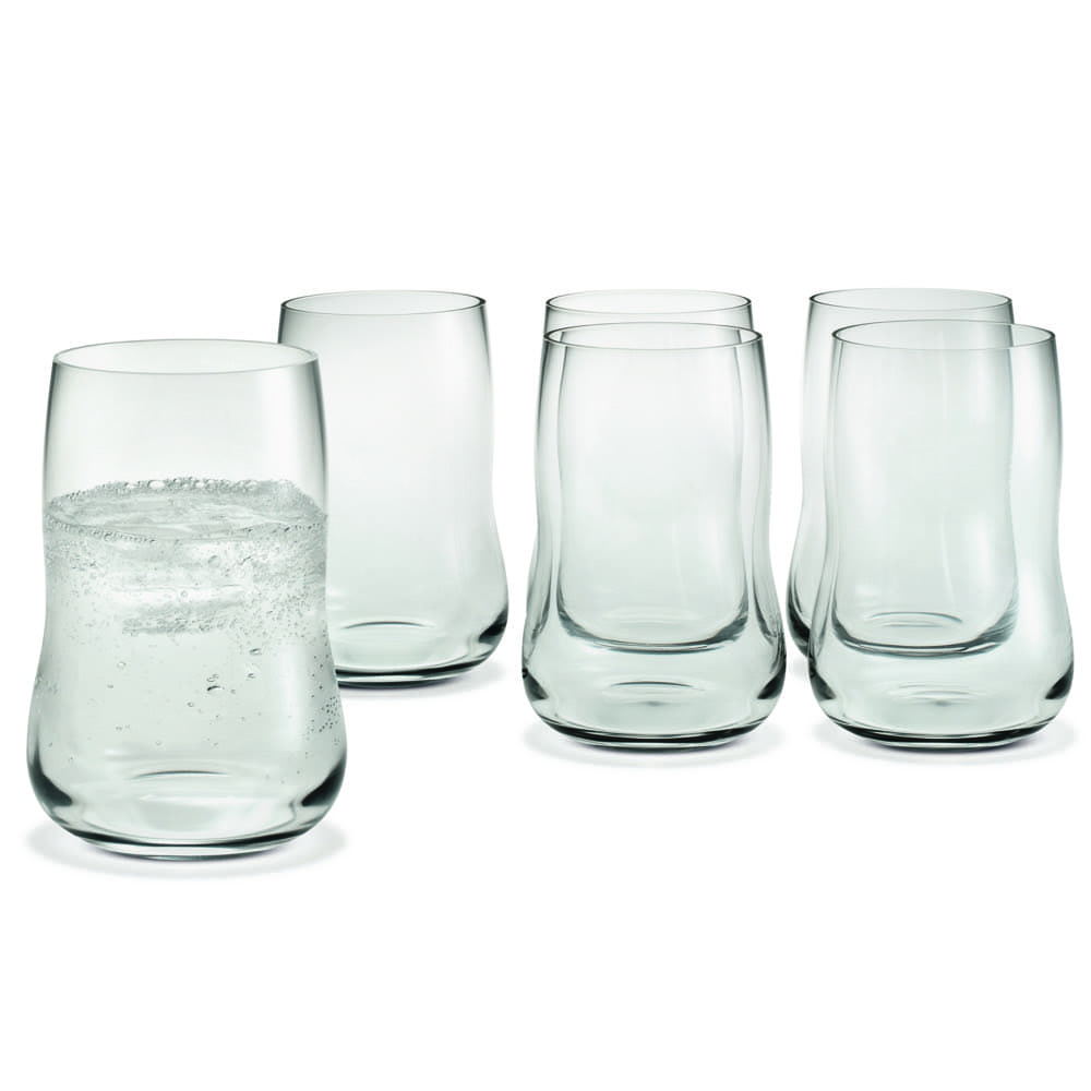 Future Tumbler 8.5 oz Clear 6 pcs. by Holmegaard - Seven Colonial