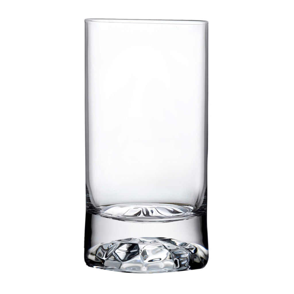 Club Ice Set of 4 High Ball Glasses Small by Nude Glass - Seven Colonial