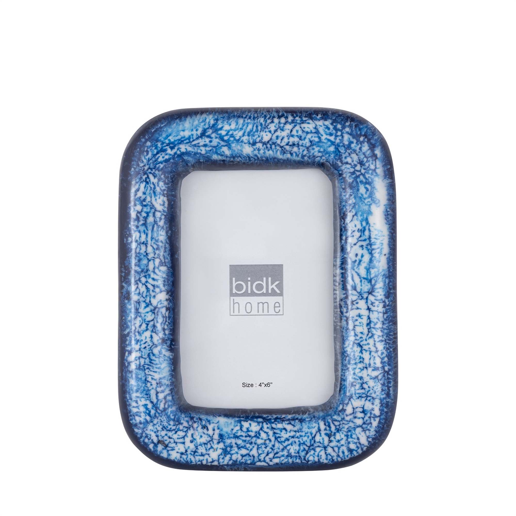 Blue Resin 4 x 6 Frame by BIDKhome - Seven Colonial