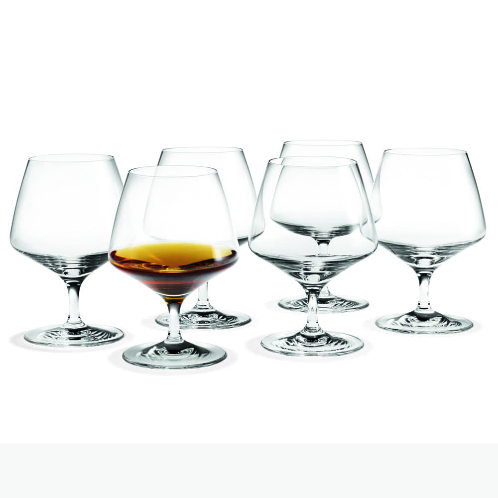 Perfection Brandy Glass Clear 6 Pcs H: 5.1" Ø: 3.7" 12.2 oz by ...